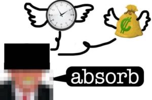 absorbの意味・使い方は？ | イメージ・イラストで覚える英単語・フレーズ | HACKeng